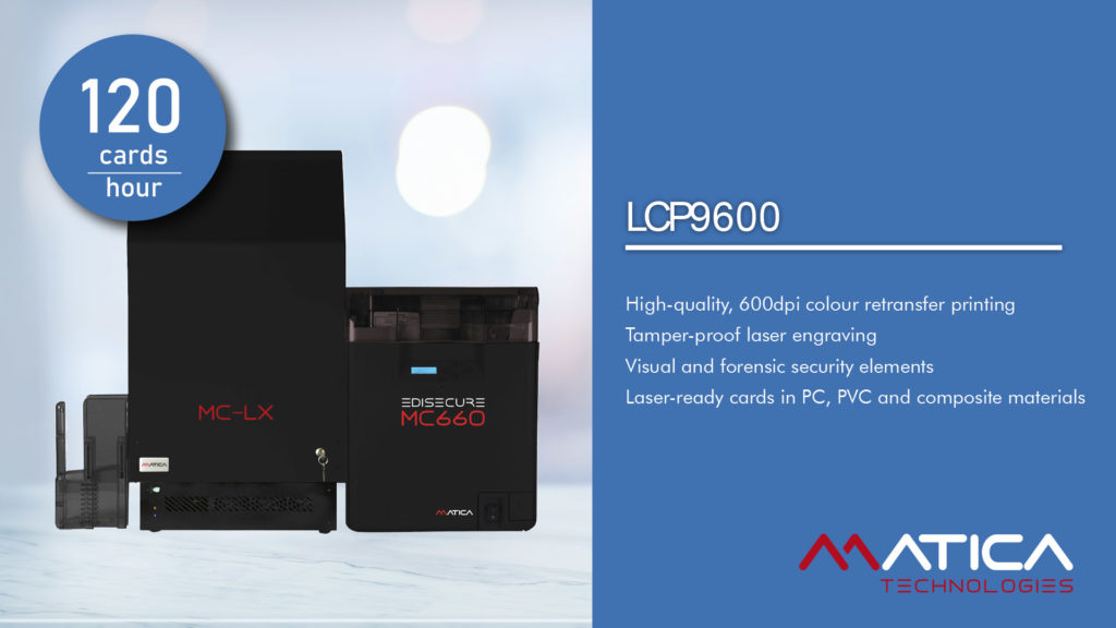 Matica laser engraver for the most secure ID cards - Databac